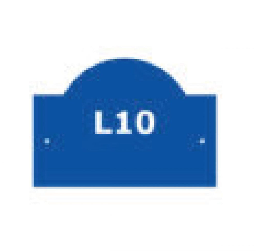 Personalised Acrylic Door Sign - Modern Shape (L10) – DecoMatters