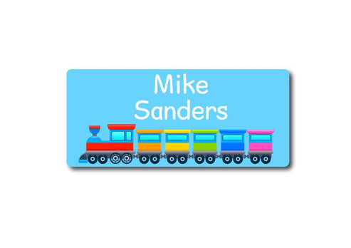 Train Rectangle Name Labels – DecoMatters
